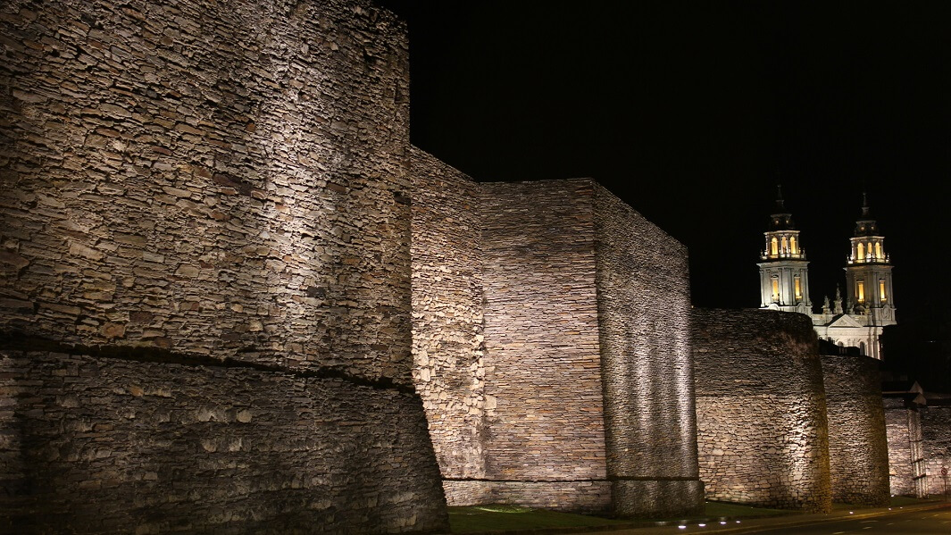 La muralla romana de Lugo, la única que se conserva entera en todo el mundo